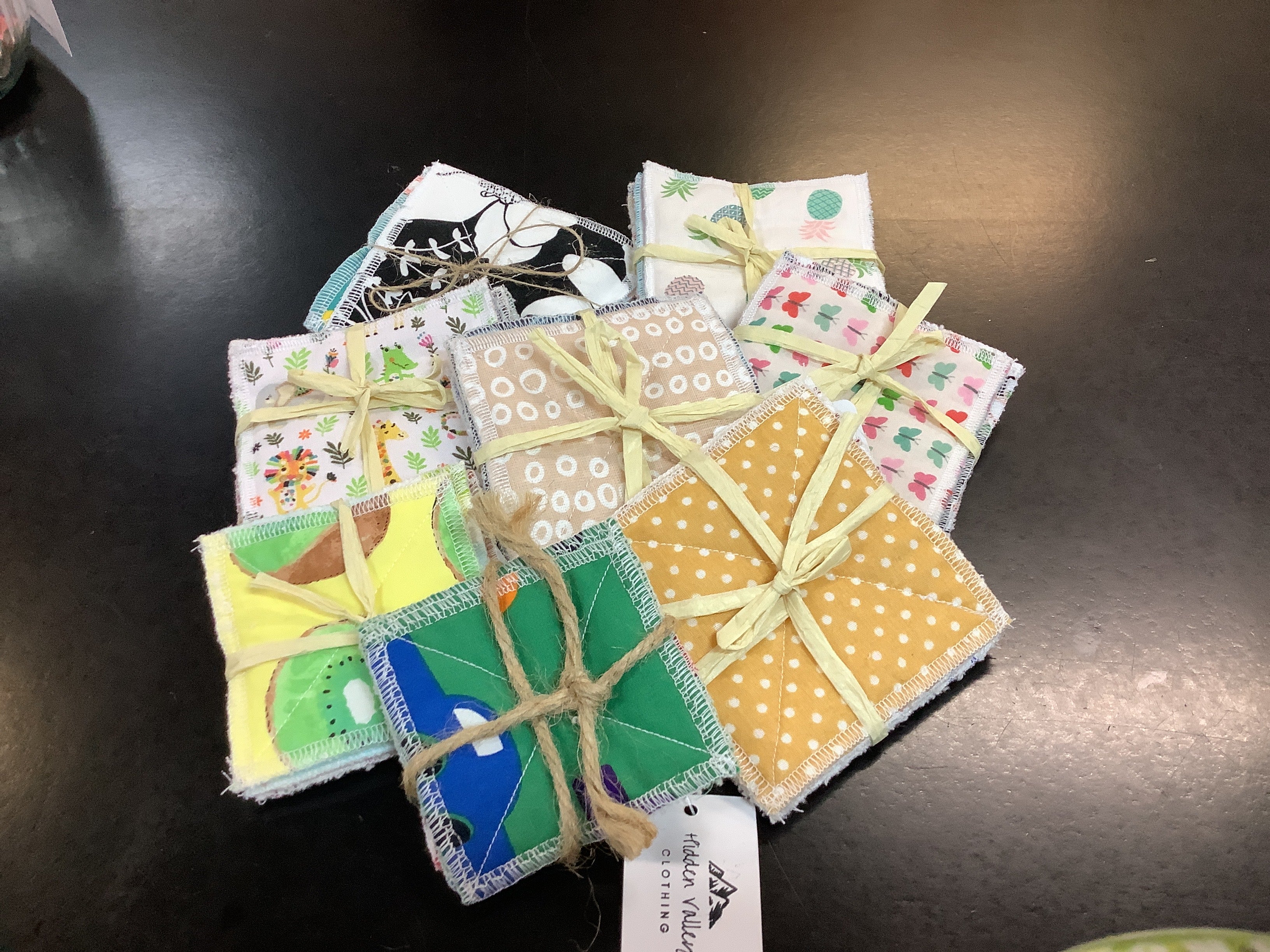 143143154 Hand Sewn Face Scrubbies 4 pack | Multiple Colours – Hidden ...